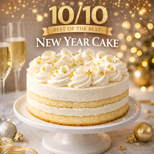 Tarta de Año Nuevo con nata montada | ¡Cargadores de crema LuxGas – LUXGAS